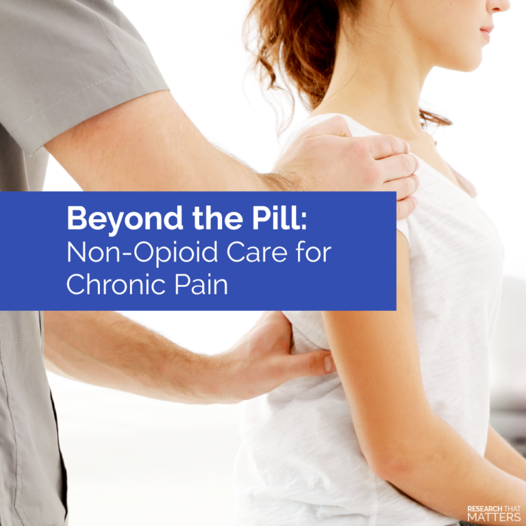Beyond the Pill: Non-Opioid Care for Chronic Pain - Decker Chiropractic