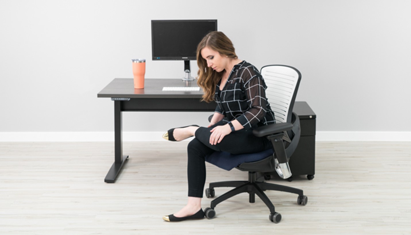 How to Exercise at Your Desk to Avoid Back Pain
